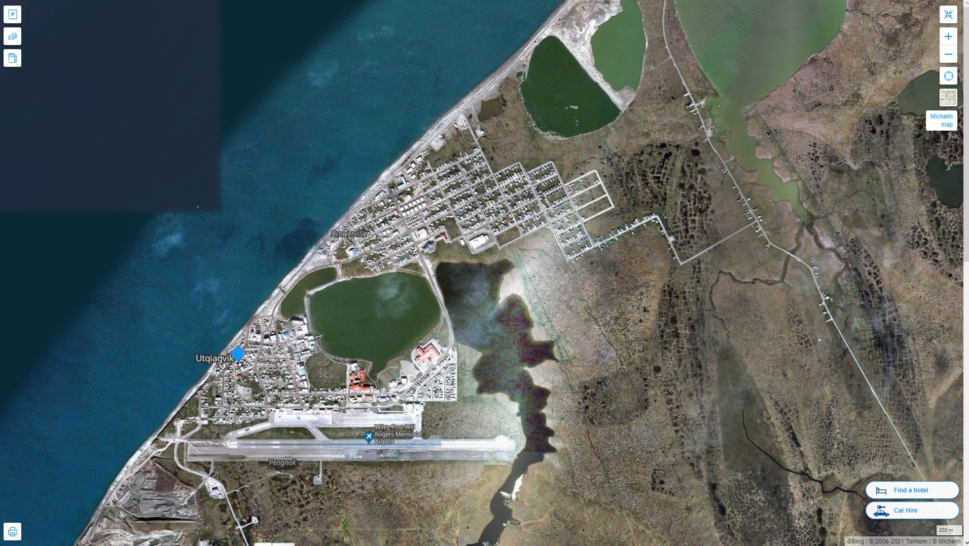 Barrow Alaska Map - United States