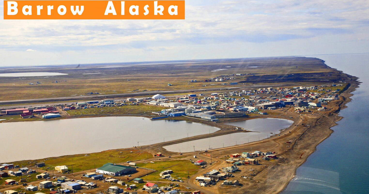Barrow, Alaska Map