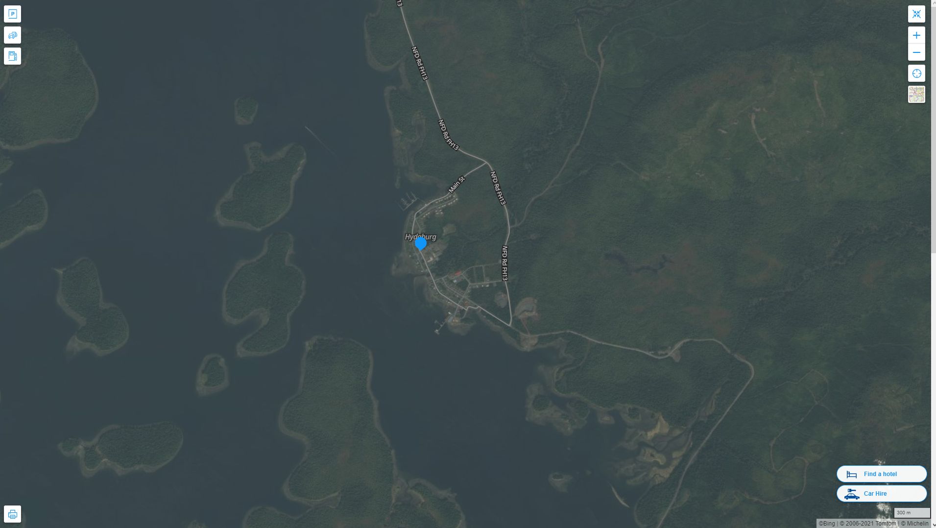 Hydaburg, Alaska Map