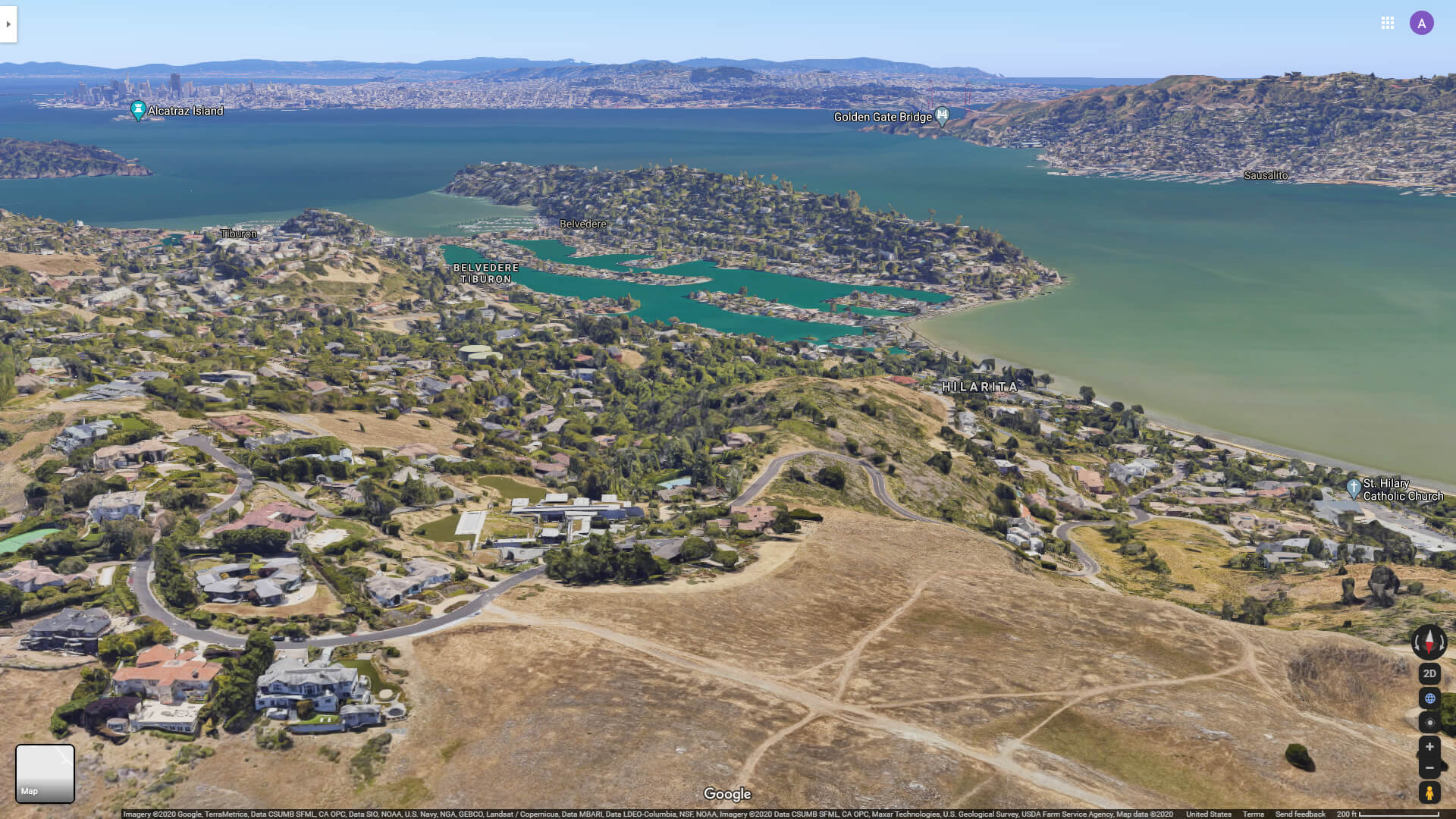 San Francisco Map - United States