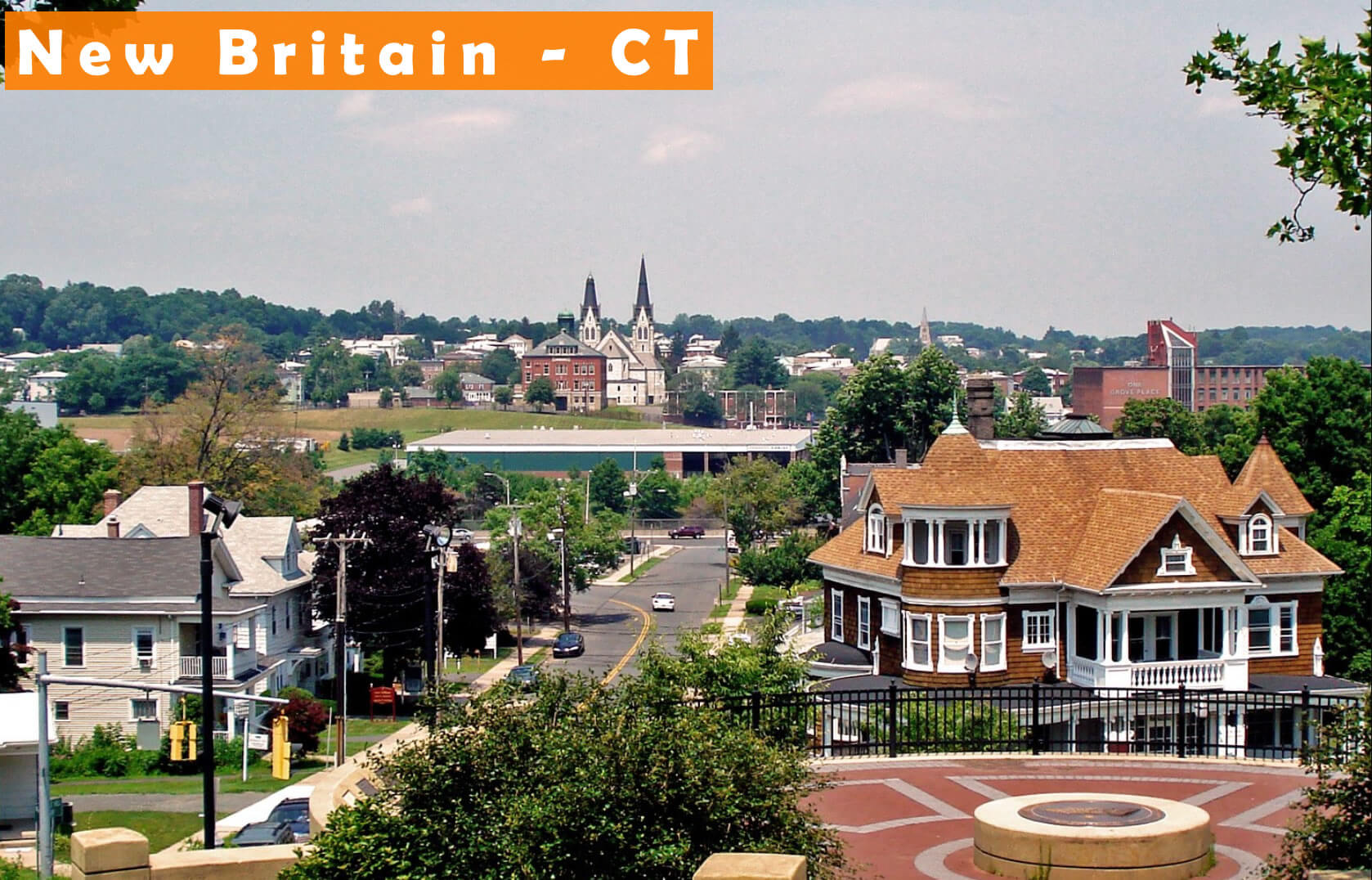 New Britain Connecticut Map