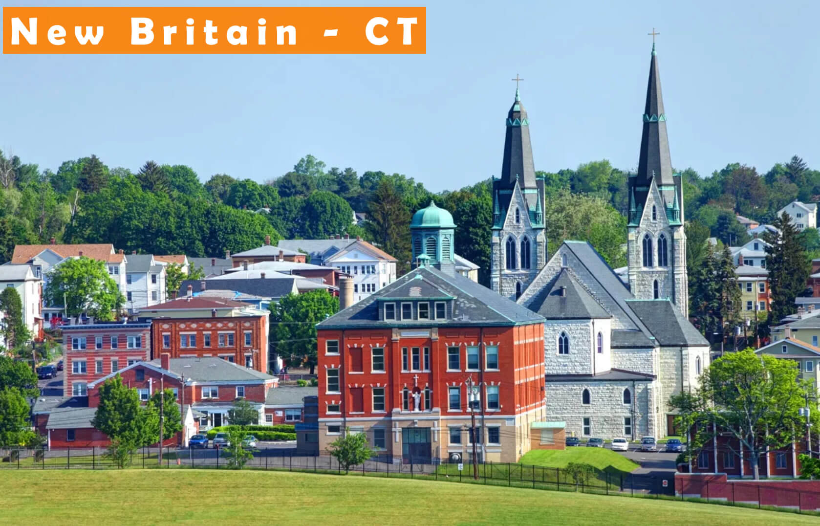 New Britain Connecticut Map