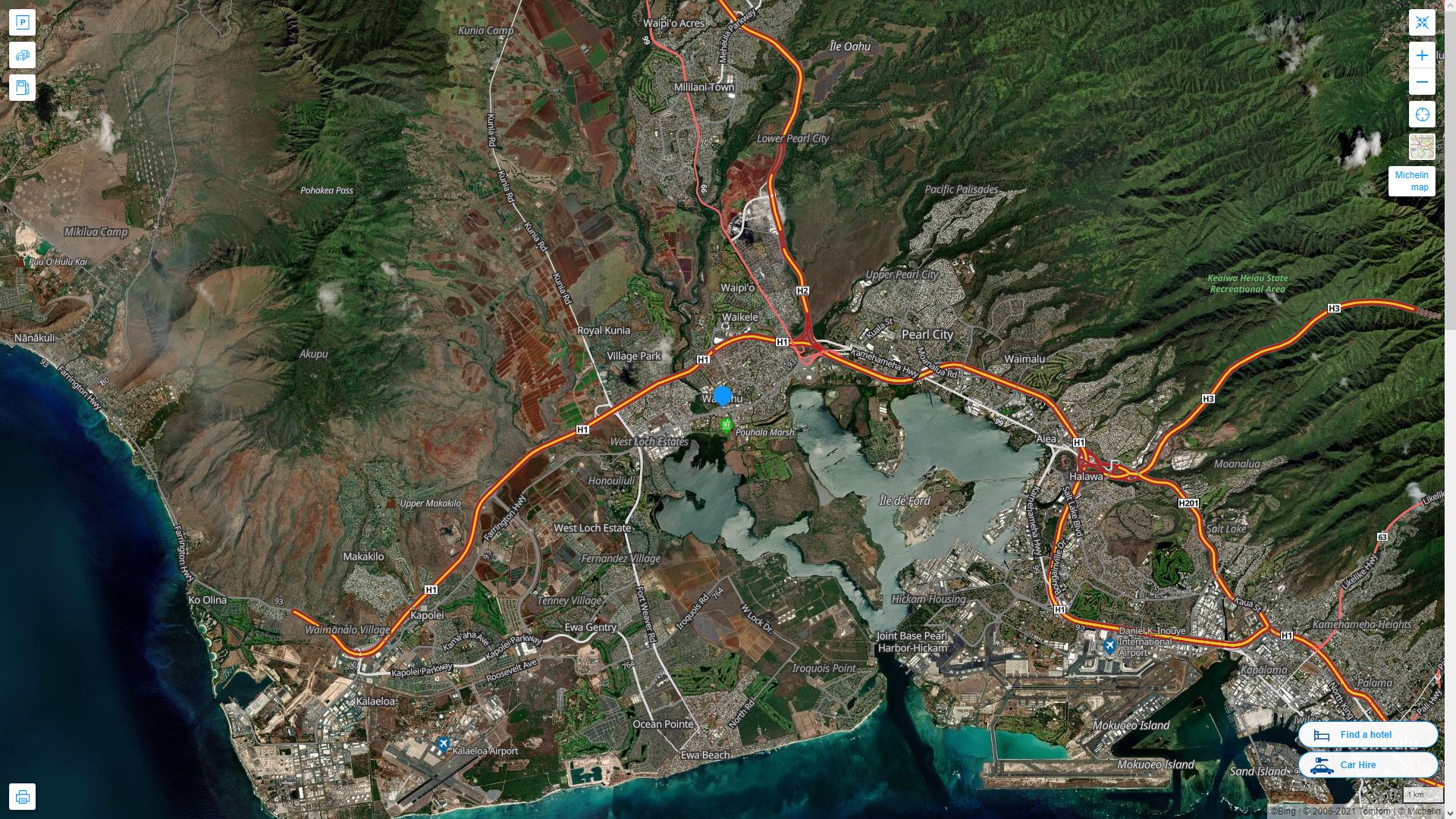 Waipahu Hawaii Map - United States