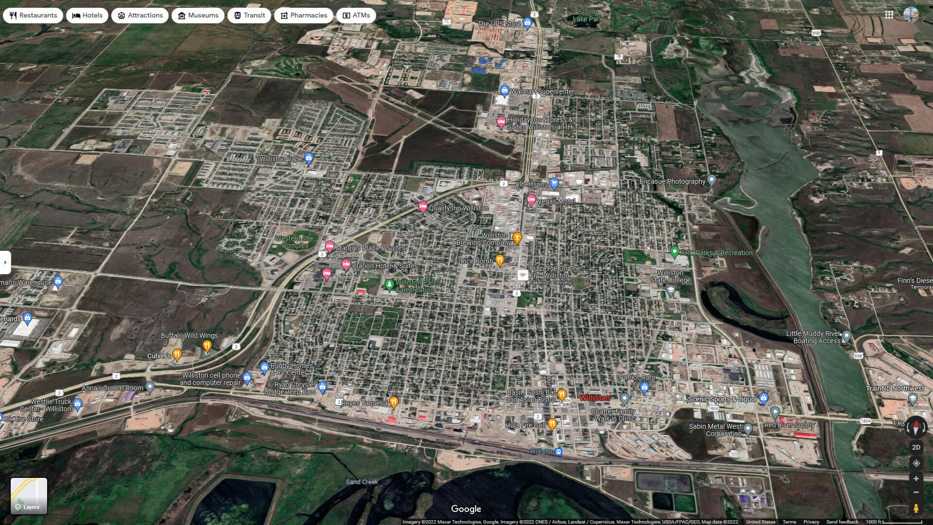 West Fargo, North Dakota Map