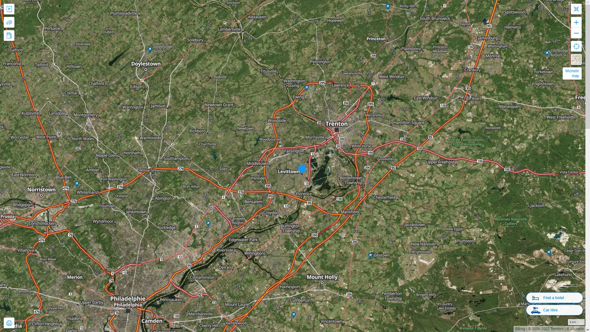 Levittown Pennsylvania Map - United States