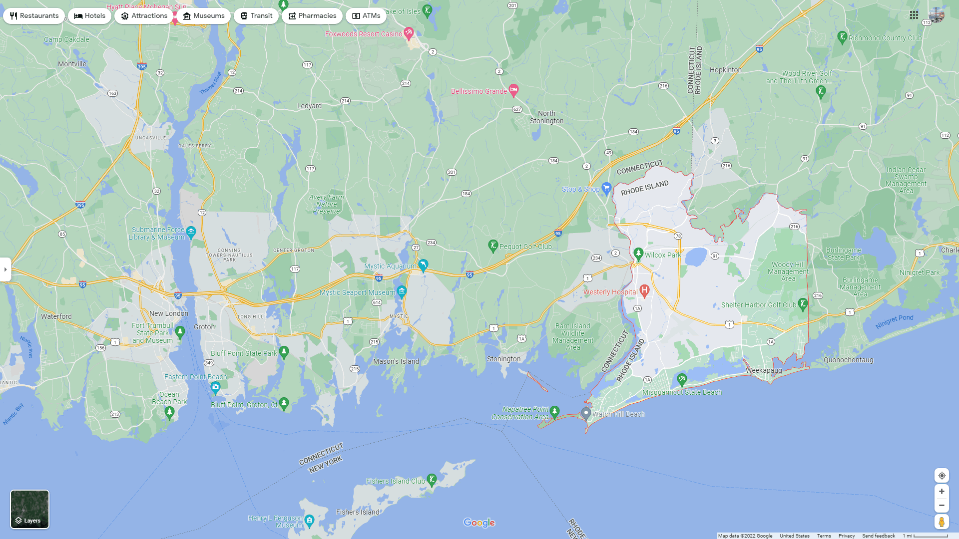 Westerly Gis Map at Isaac Rivera blog