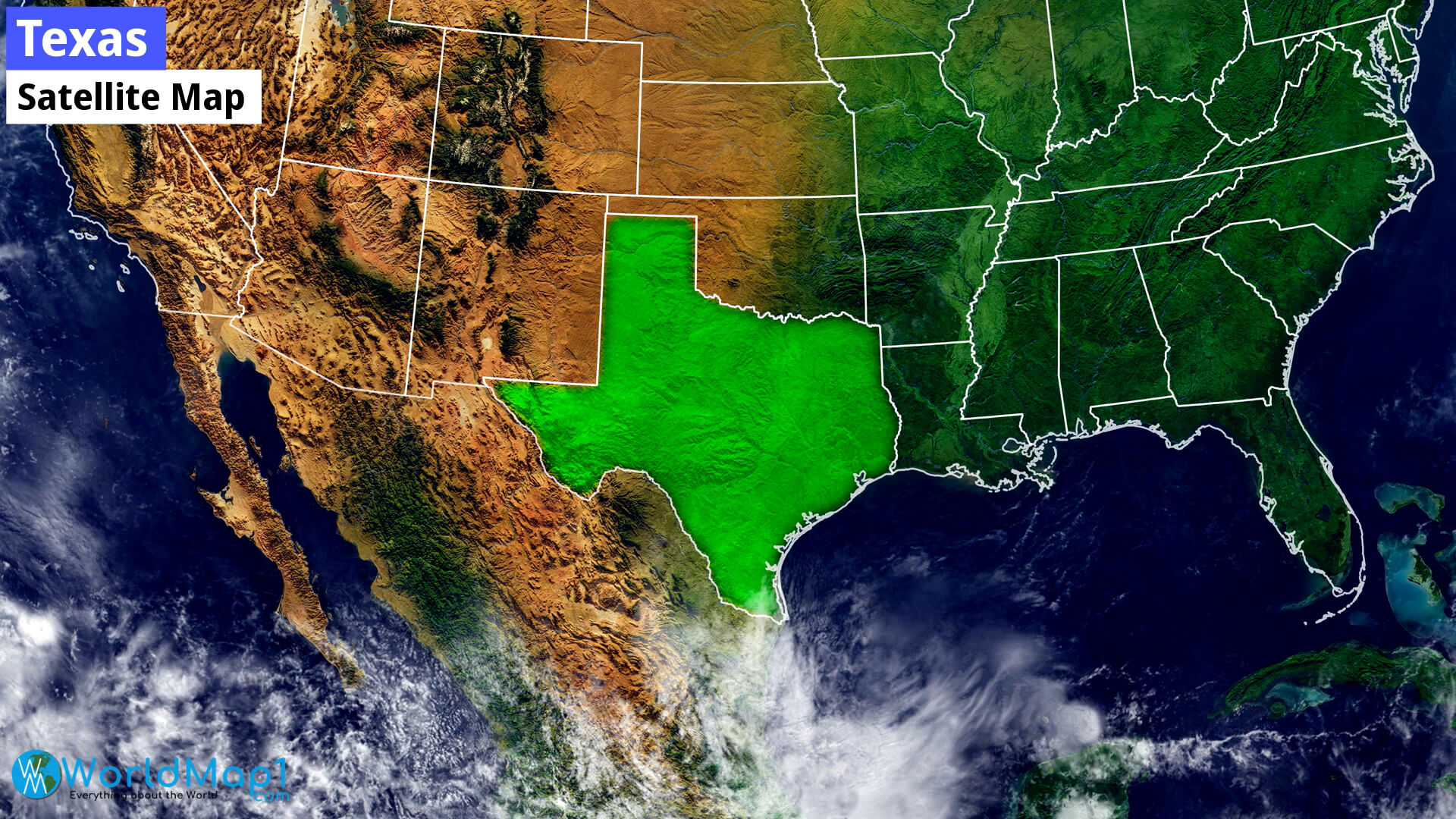 Where is Texas on the map? Find out where Texas is?