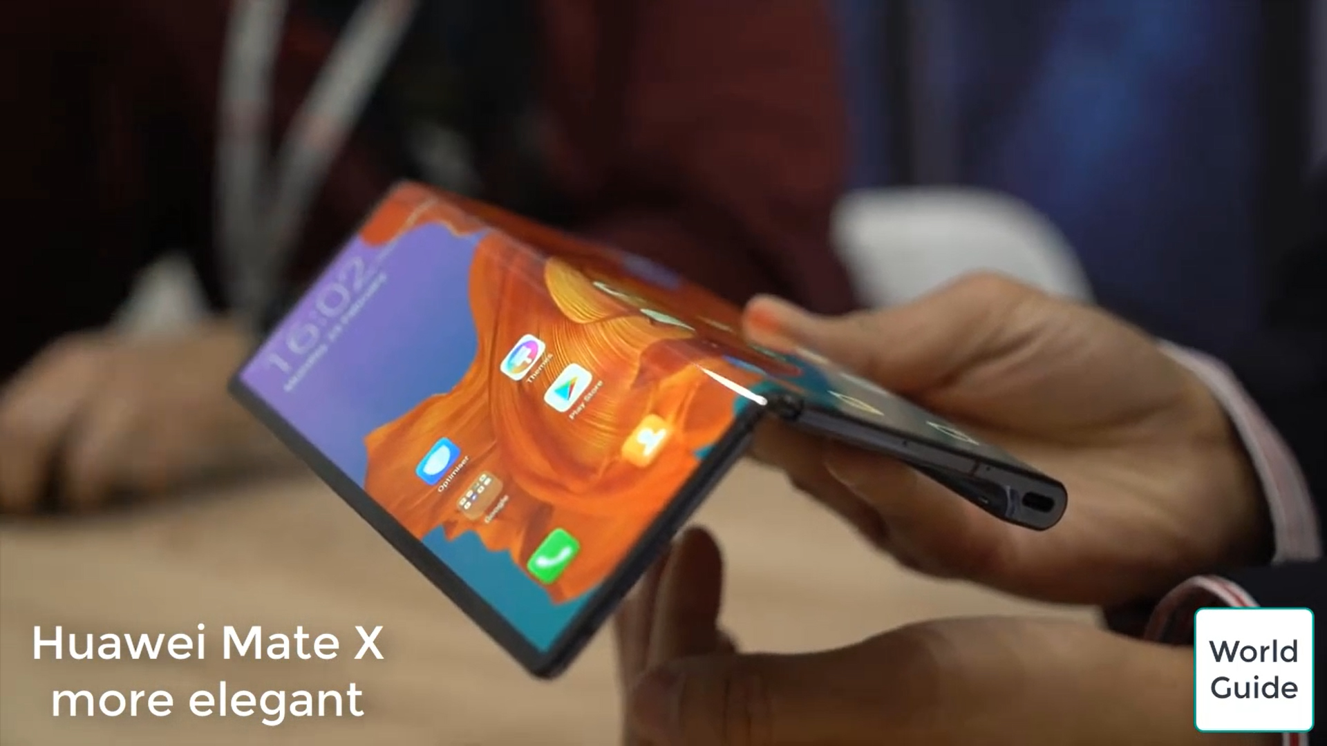 Huawei's New Foldable Smartphone Huawei Mate X